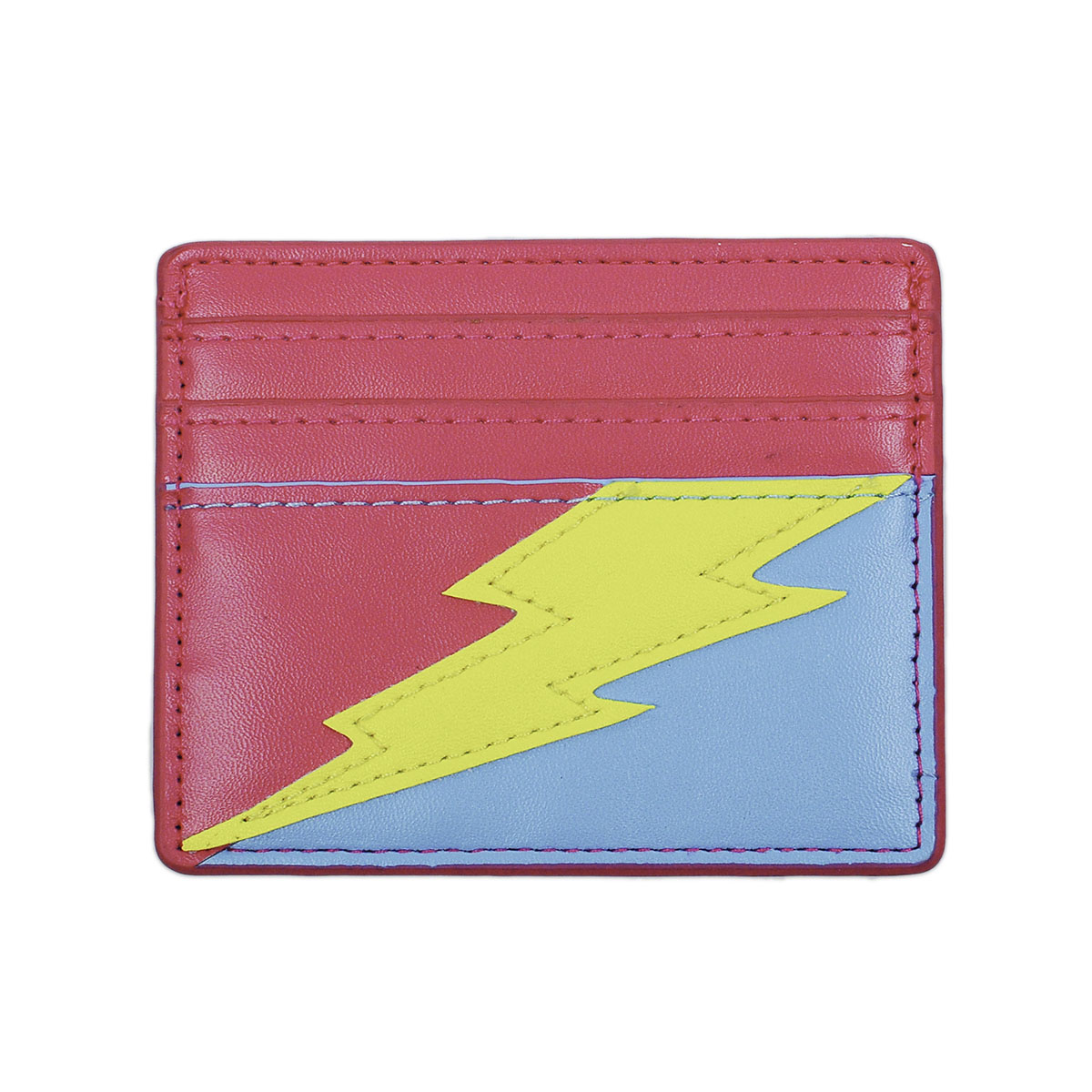 Lightning Bolt Card Wallet in Pan Pride | Betsy Dare