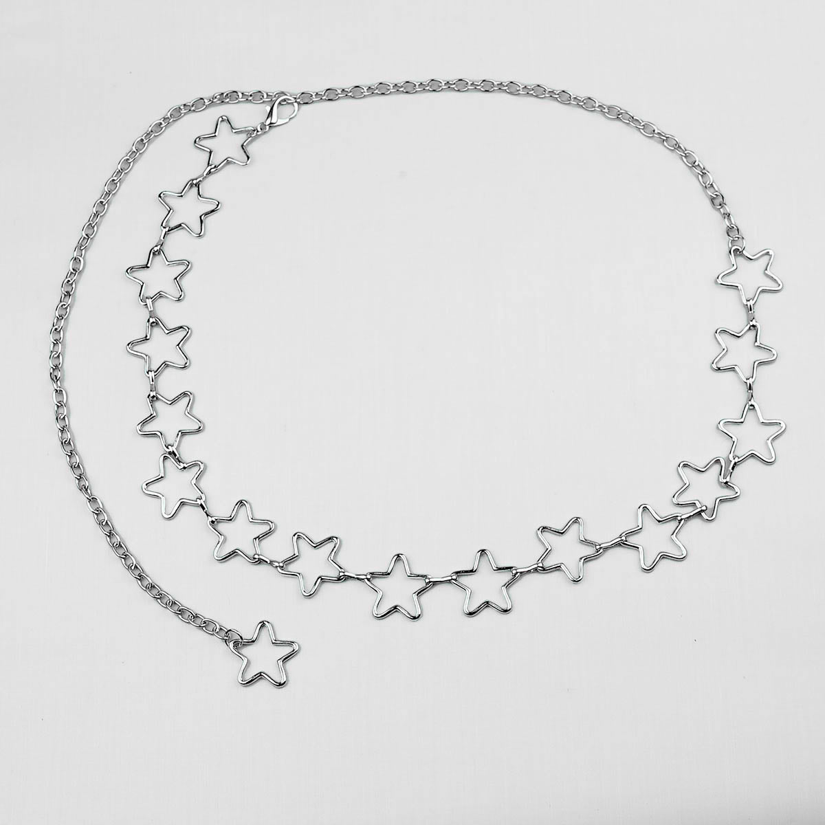 Silver Star Chain Belt | Betsy Dare